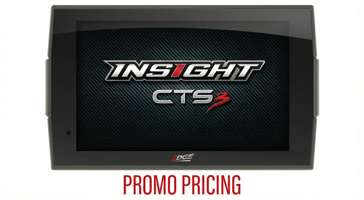 Edge Insight CTS3 Digital Gauge Monitor | 84130-3 | 1996+ Gas & Diesel ...